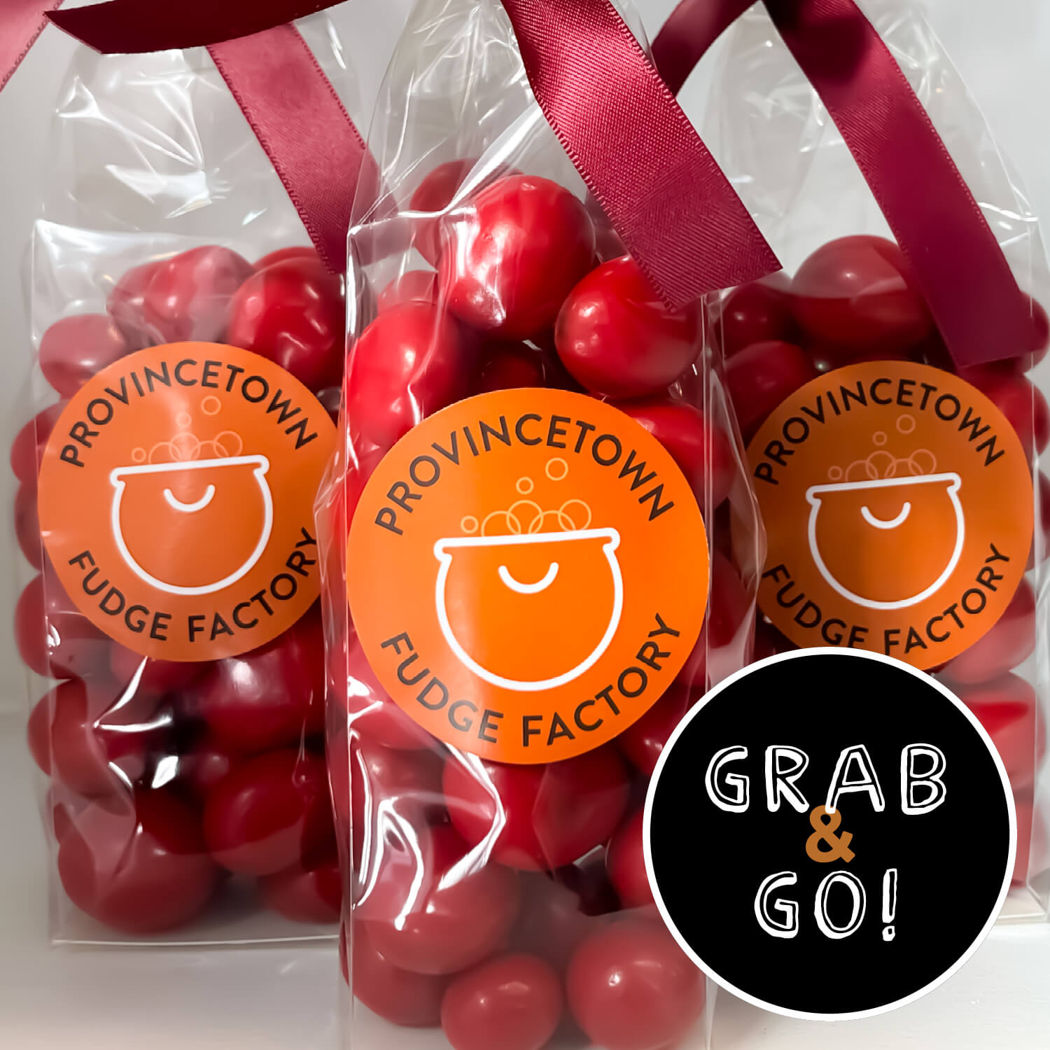 Red Milk Chocolate Cherries: Grab & Go – Provincetown Fudge Factory