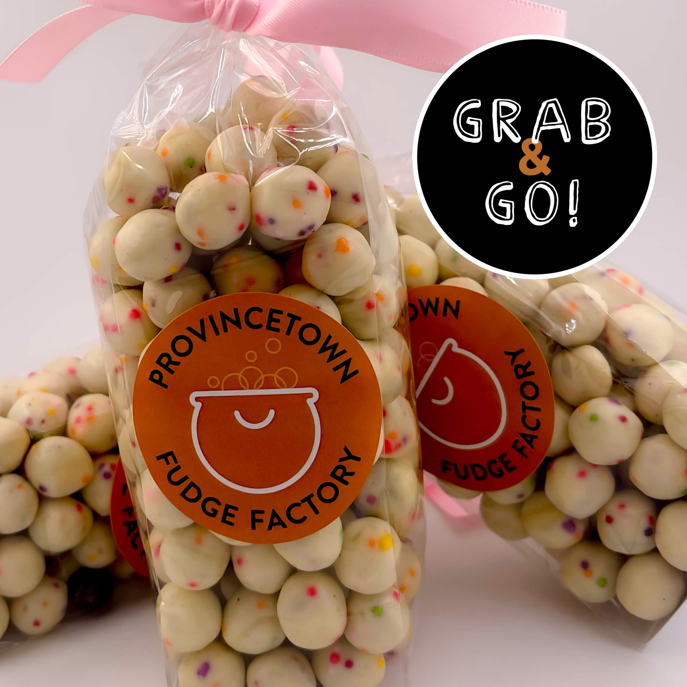 Birthday Confetti Cookie Bites: Grab & Go – Provincetown Fudge Factory